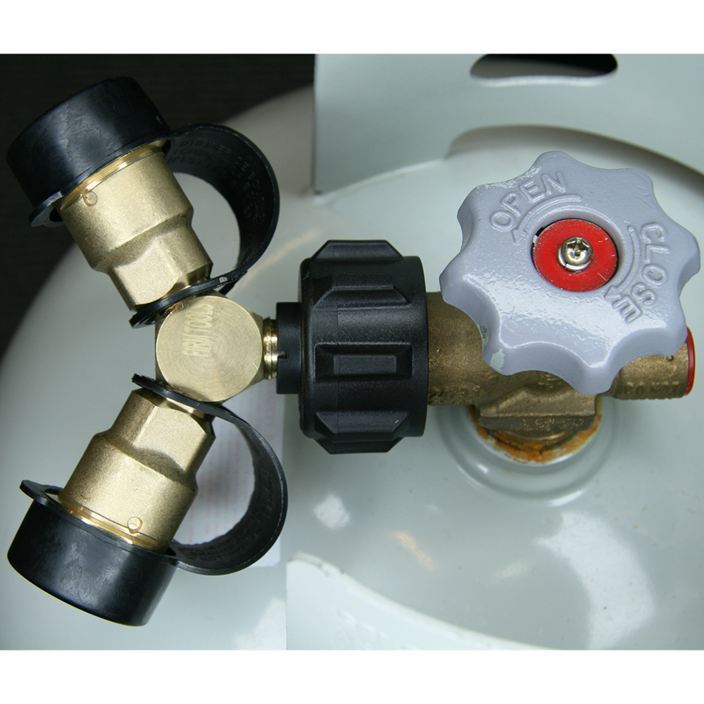 LCCDO - Dual Outlet suit LCC27 Type Gas Cylinders - James Shields & Co